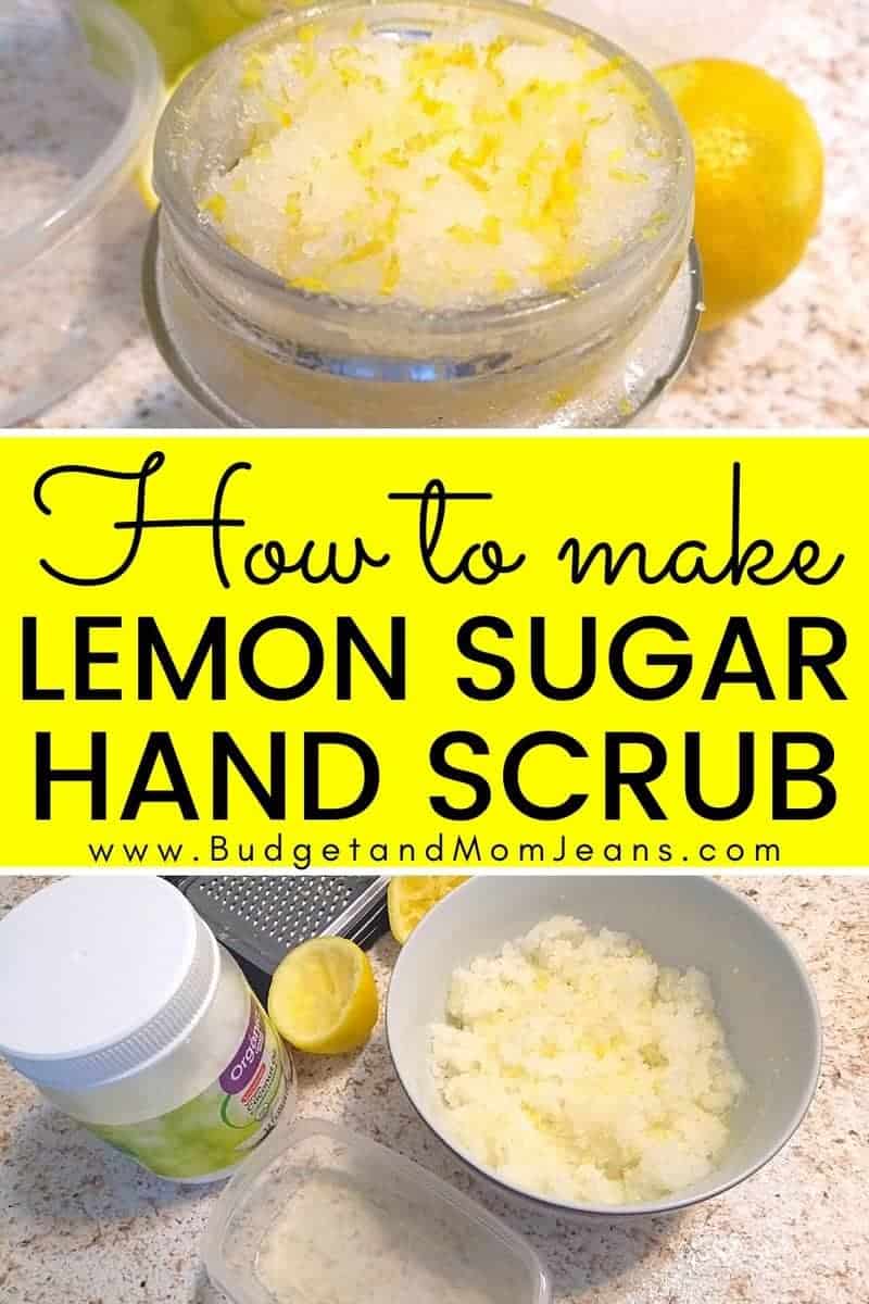 Lemon Sugar Hand Scrub Recipe - For Softer Hands