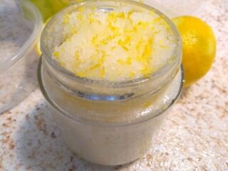 Lemon Sugar Hand Scrub Recipe - For Softer Hands