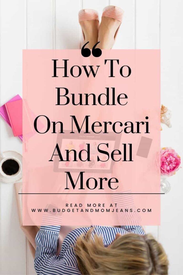 How To Bundle On Mercari For Beginners (With Pics)