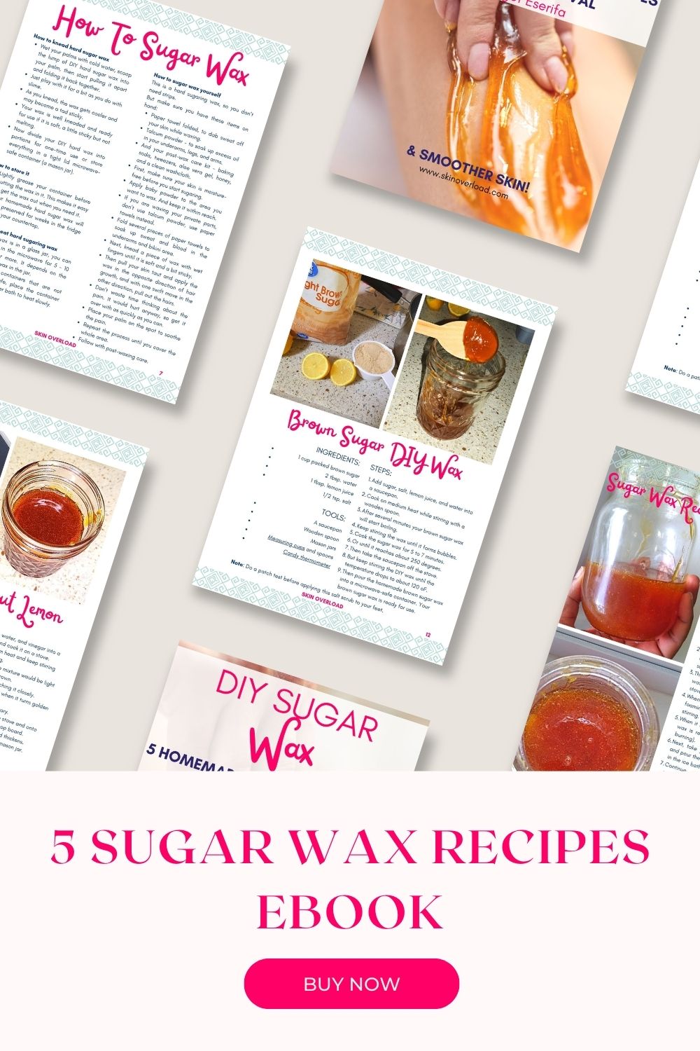 5 Homemade Sugar Wax Recipes for Hair Removal - skin overload